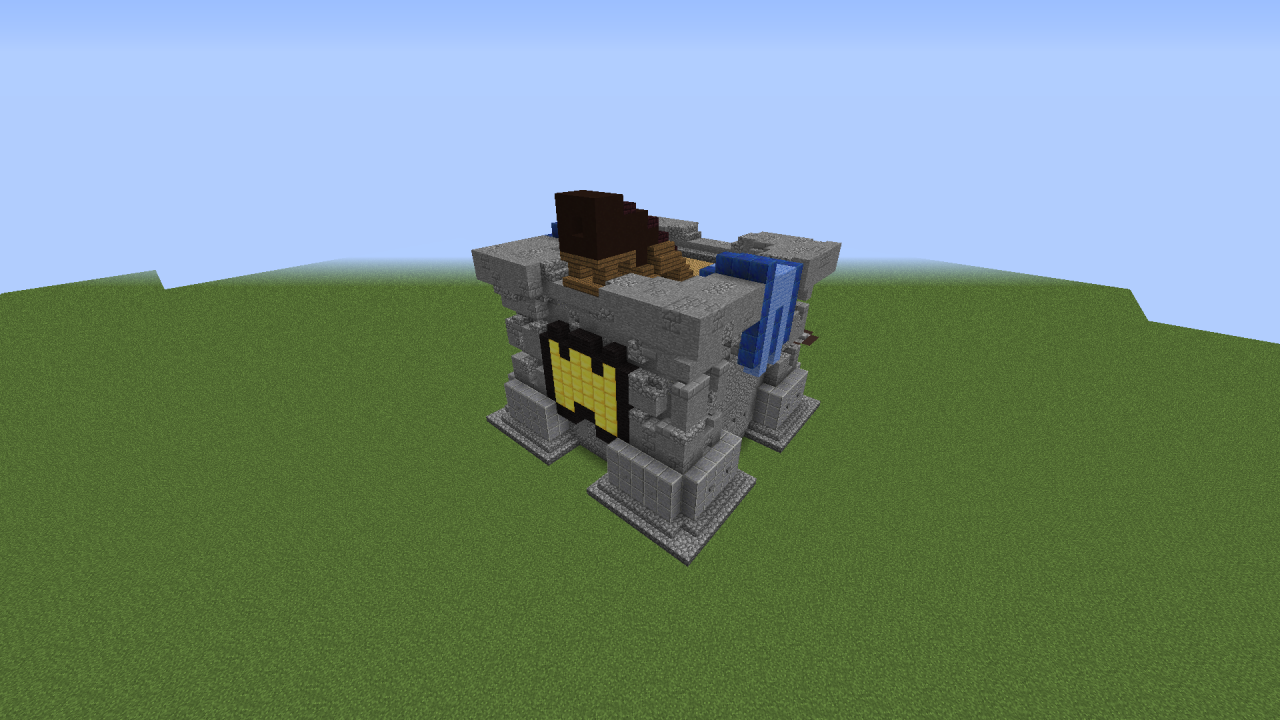 Blue Clash Royale Tower! Minecraft Map