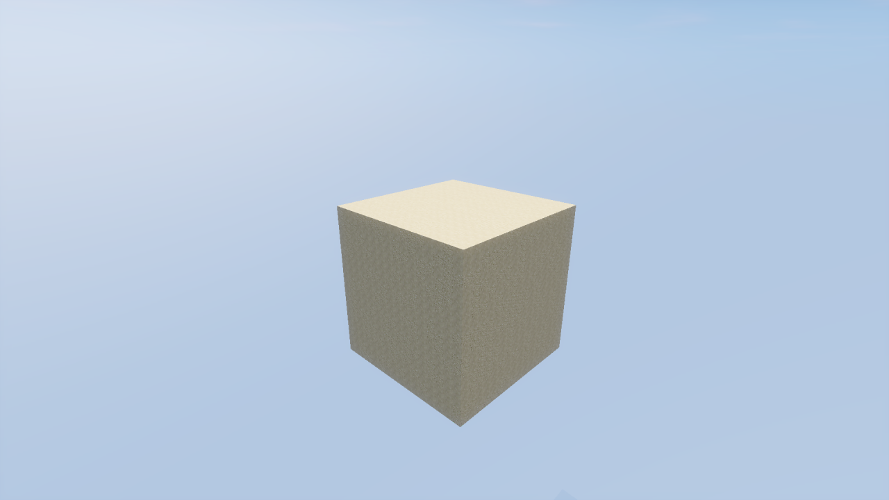 Block of Sand 1,5:1 Minecraft Map
