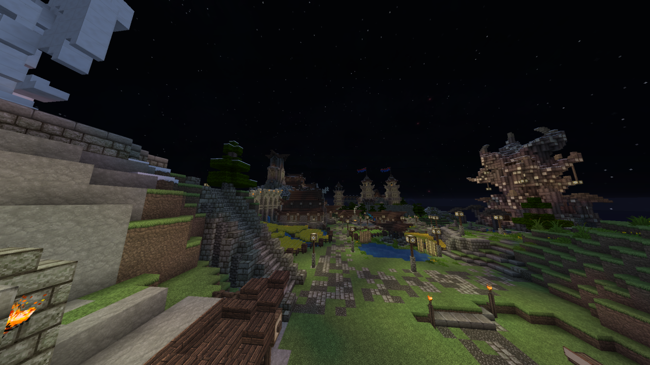 The Elder Scrolls: Akavir, Vabaiit Minecraft Map