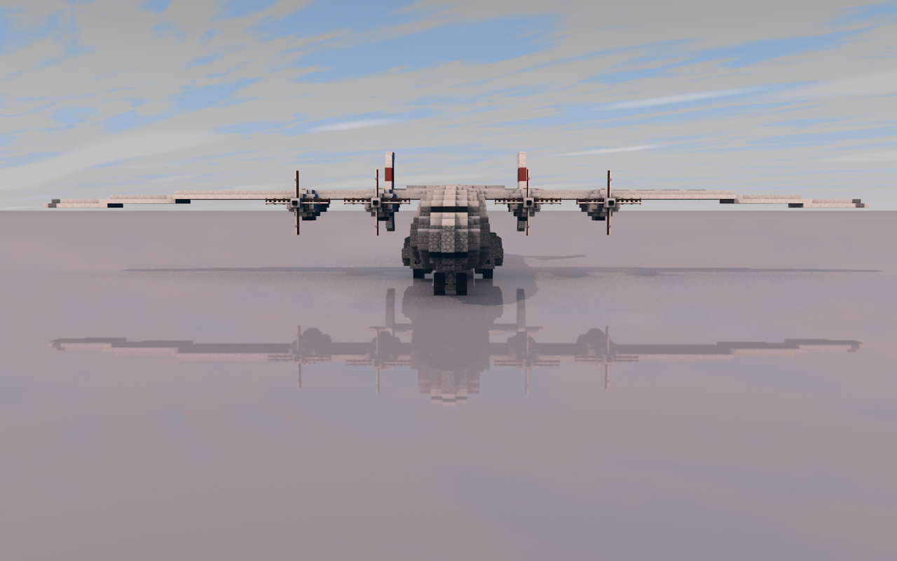 Antonov An-22 Antei | Scale 1,5:1 Minecraft Map