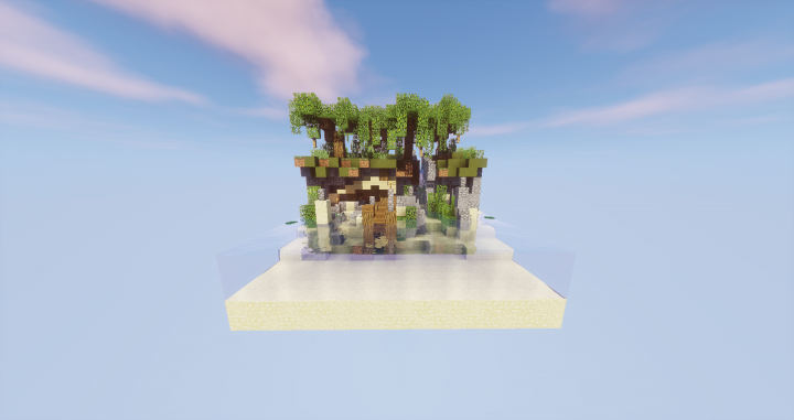 20x20 Mini-Build "Beached" Minecraft Map