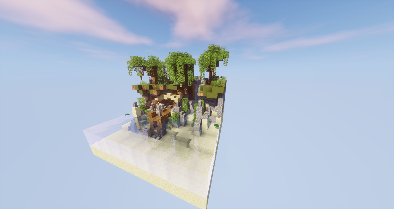 20x20 Mini-Build "Beached" Minecraft Map