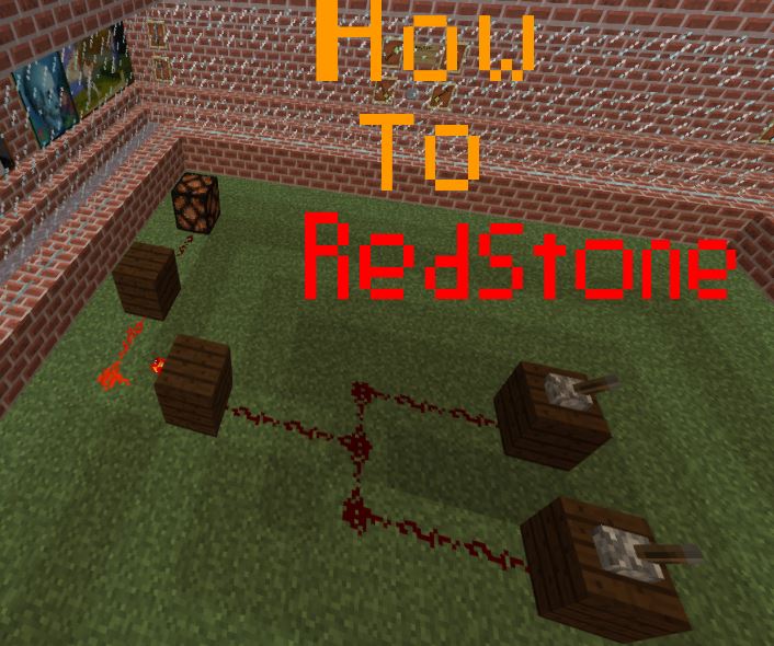 How to Redstone: A Interactive Tutorial Minecraft Map
