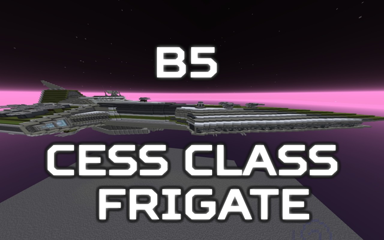 [B5] Cess class Frigate Minecraft Map