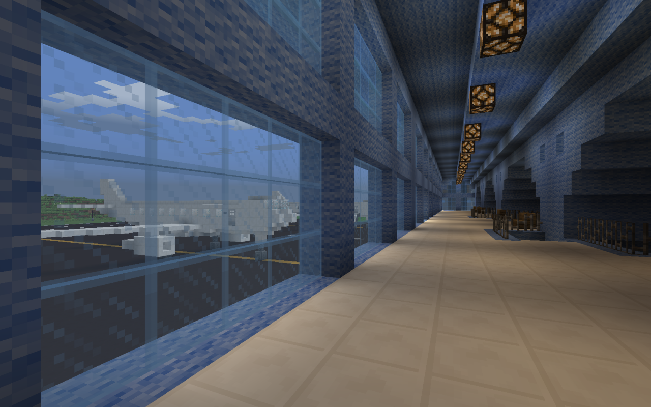 Seaport and Airport Minecraft Map