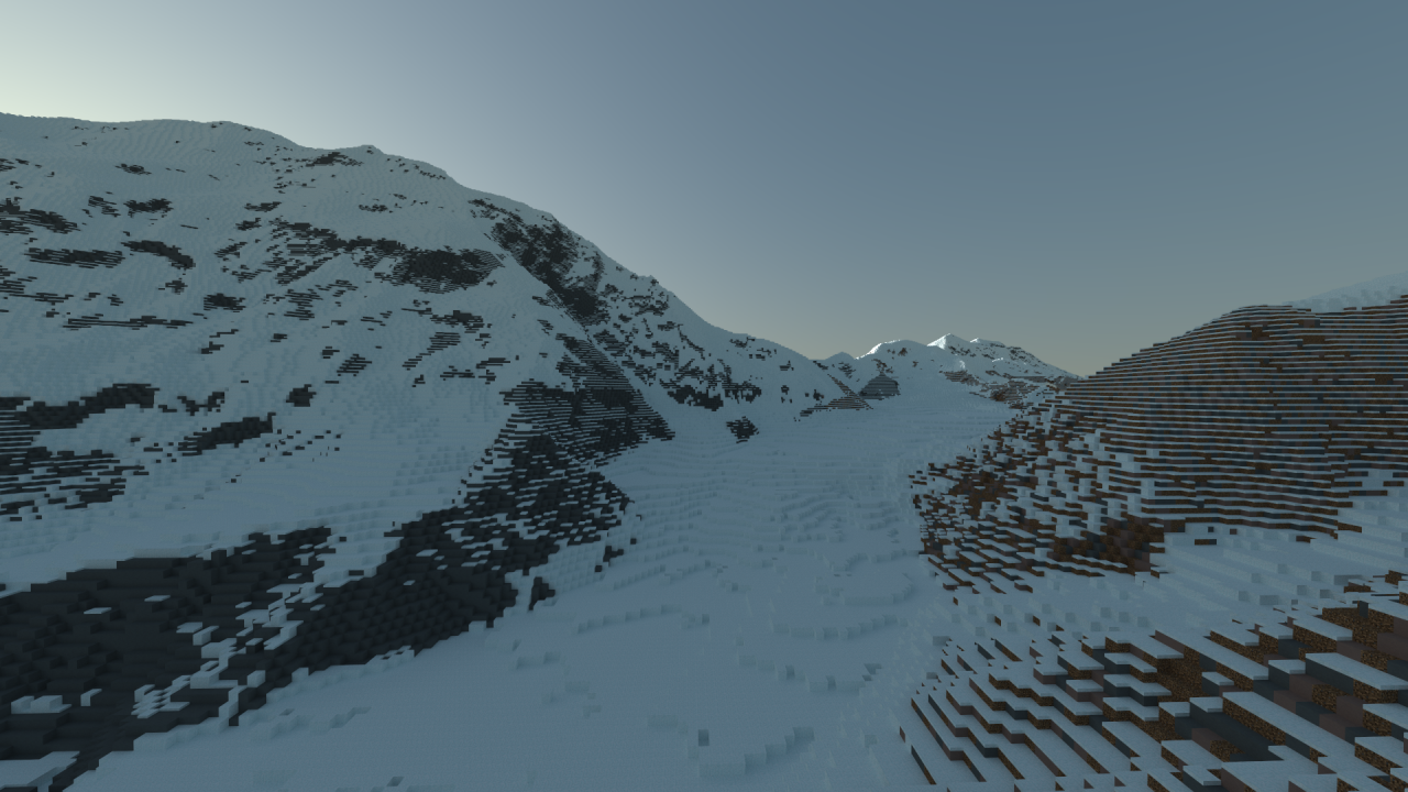 The Great Labyrinth of Mountains Minecraft Map