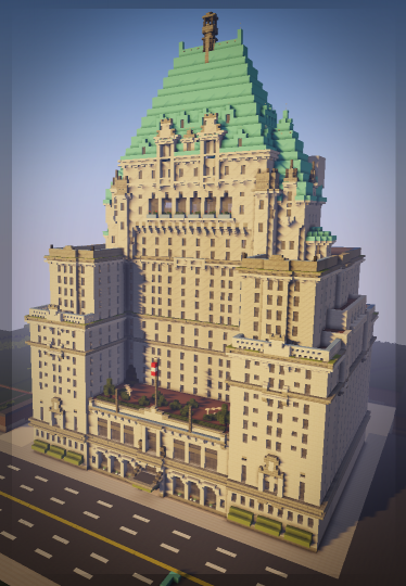 Vancouver Downtown | 1:1 Replica WIP Minecraft Map
