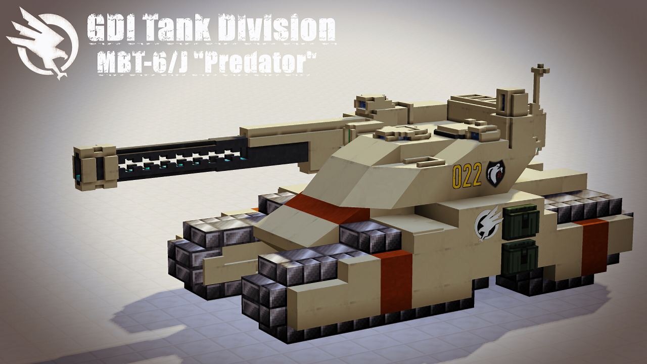 GDI MBT-6/M&J “Predator“ Minecraft Map