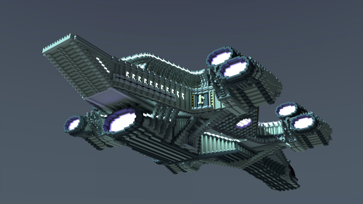 SpaceShip Minecraft Map