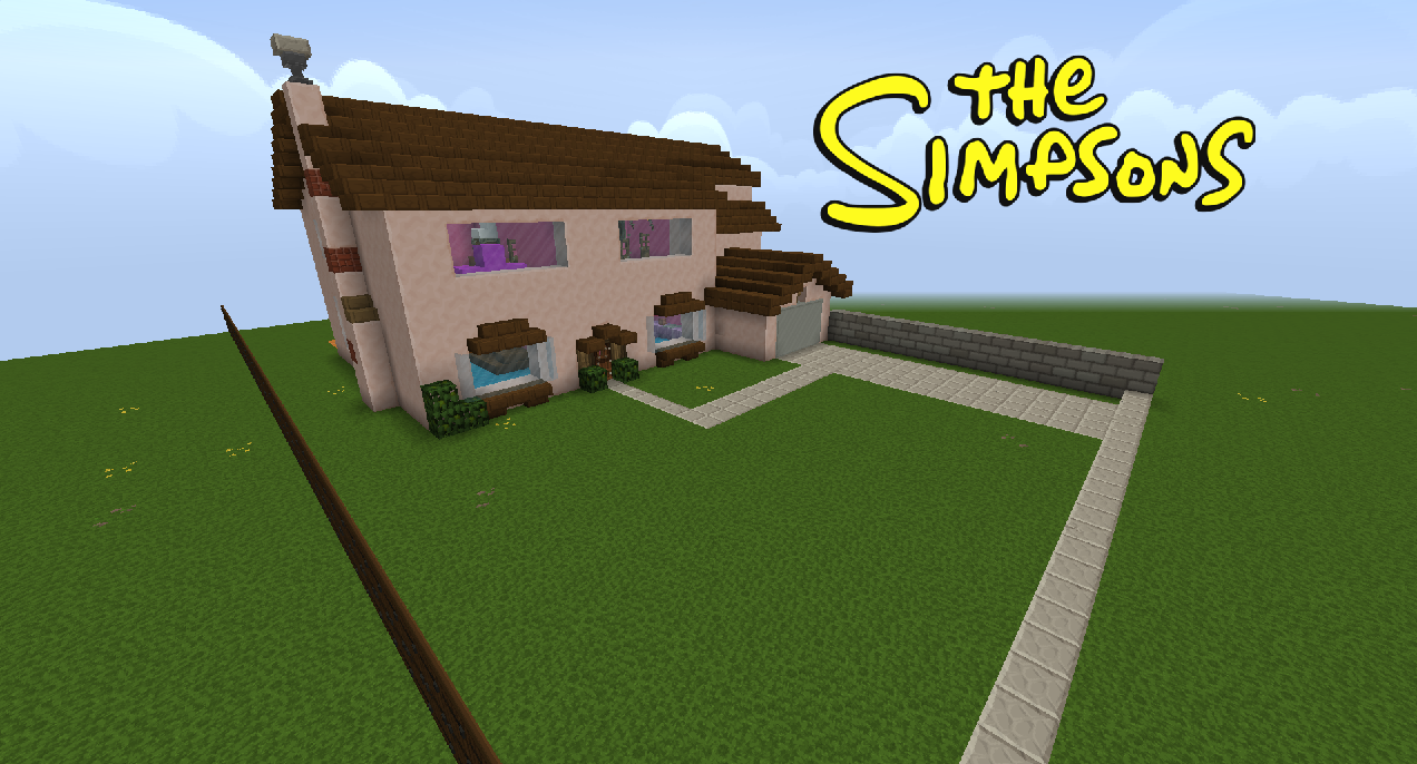 The Simpson's House Minecraft Map
