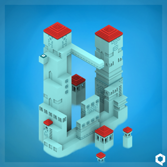 Monument Valley - Recreation of level III Minecraft Map