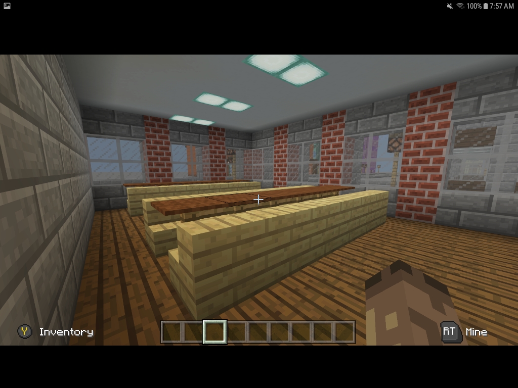 The city's new middle school! Minecraft Map