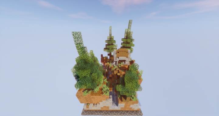 20x20 Mini-Built "Silt" Minecraft Map