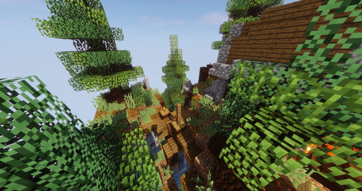 20x20 Mini-Built "Silt" Minecraft Map