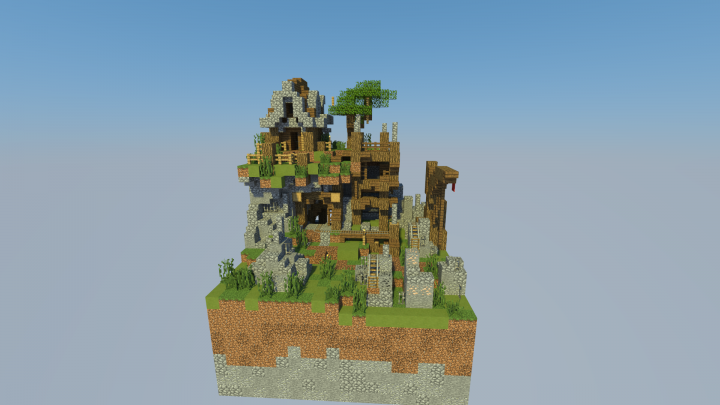 20x20 Mini-Build "Mine" Minecraft Map