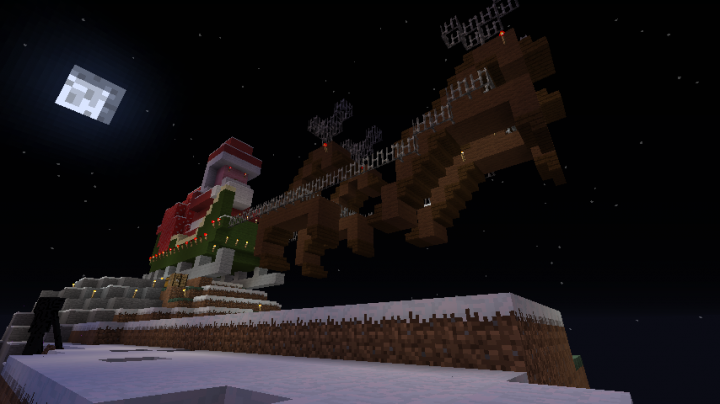 A Santa I built for a Christmas build contest a few years ago Minecraft Map