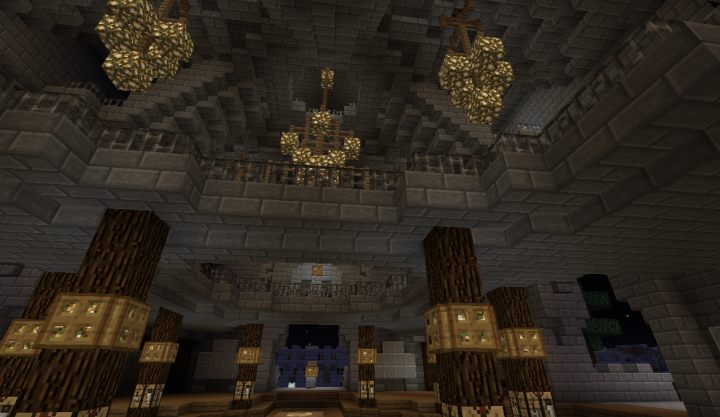 Small Faction Spawn Building Minecraft Map