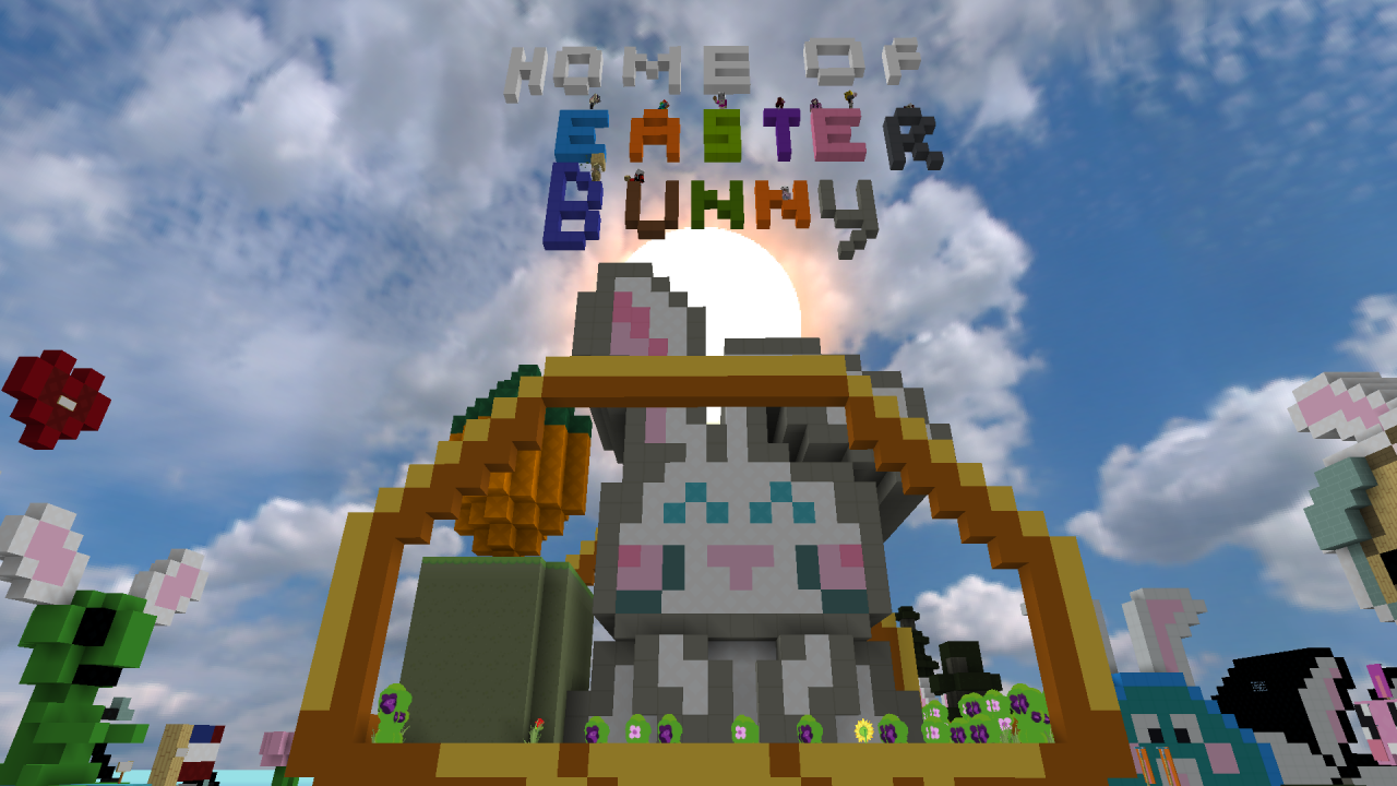 Home Of The Easter Bunny Minecraft Map