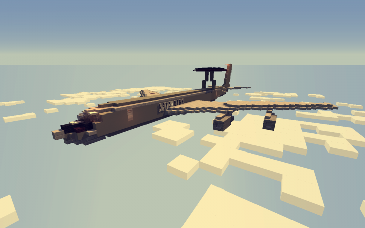 E-3 Sentry (AWACS) Minecraft Map