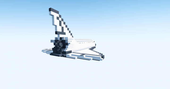 Space Shuttle with Crawler Transporter Minecraft Map