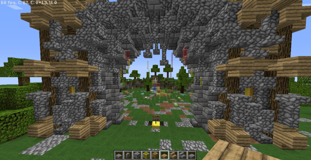 mini Build , progetto test Minecraft Map