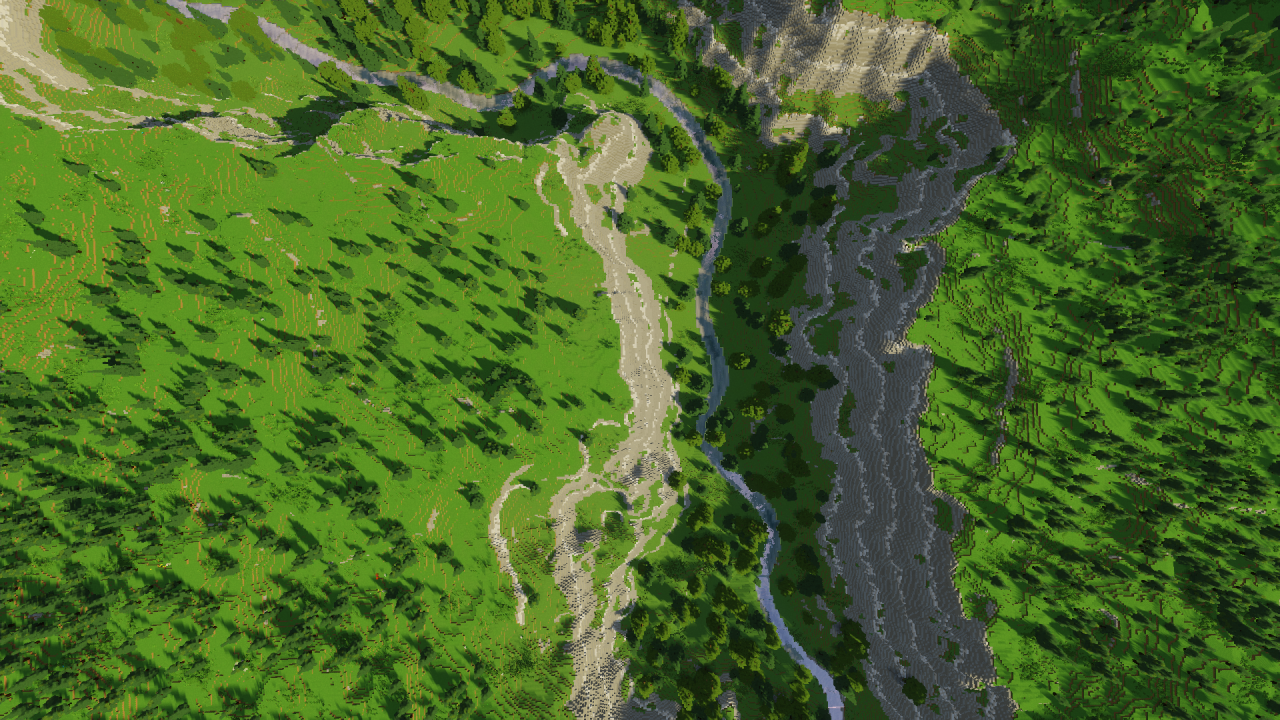 river 750x750 Minecraft Map