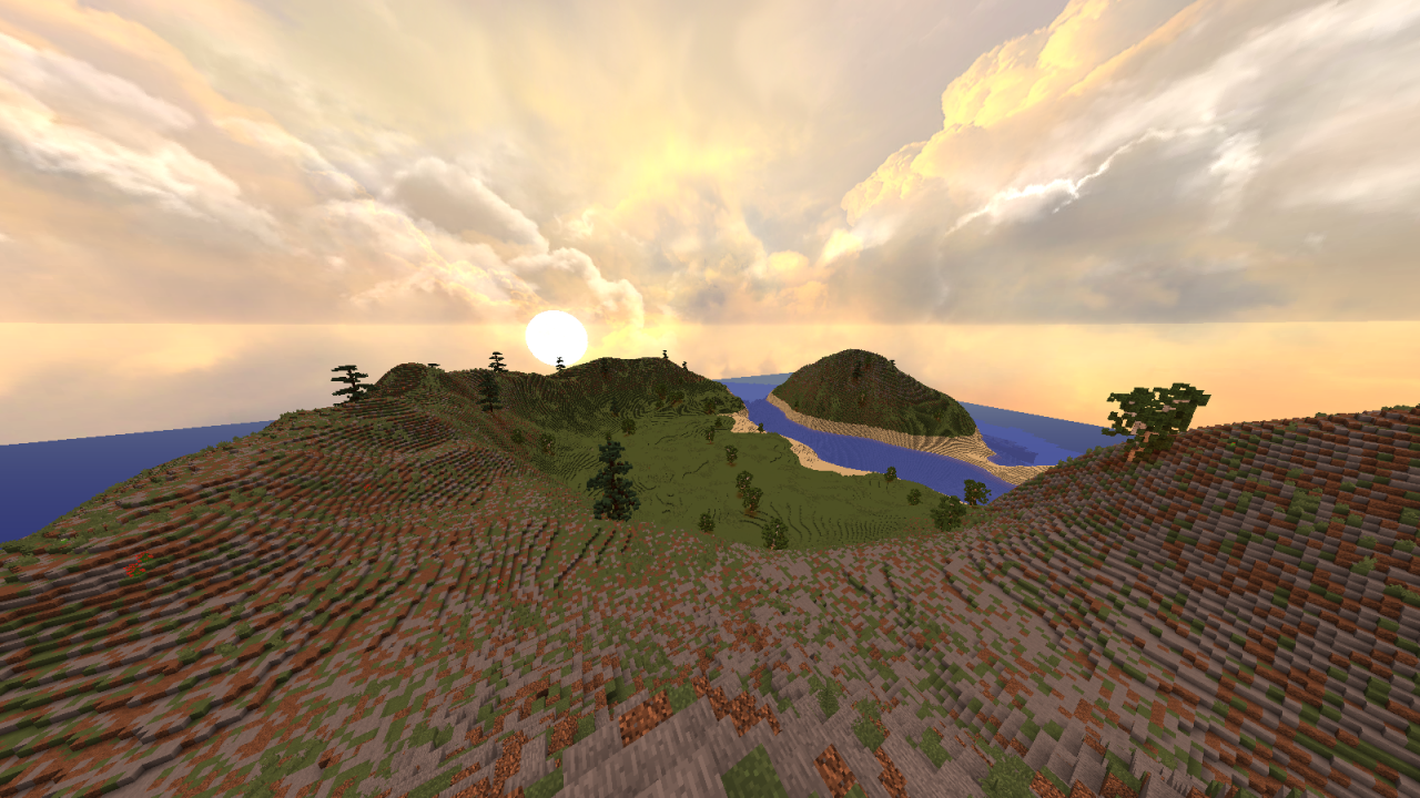 Heavy Mountains Minecraft Map