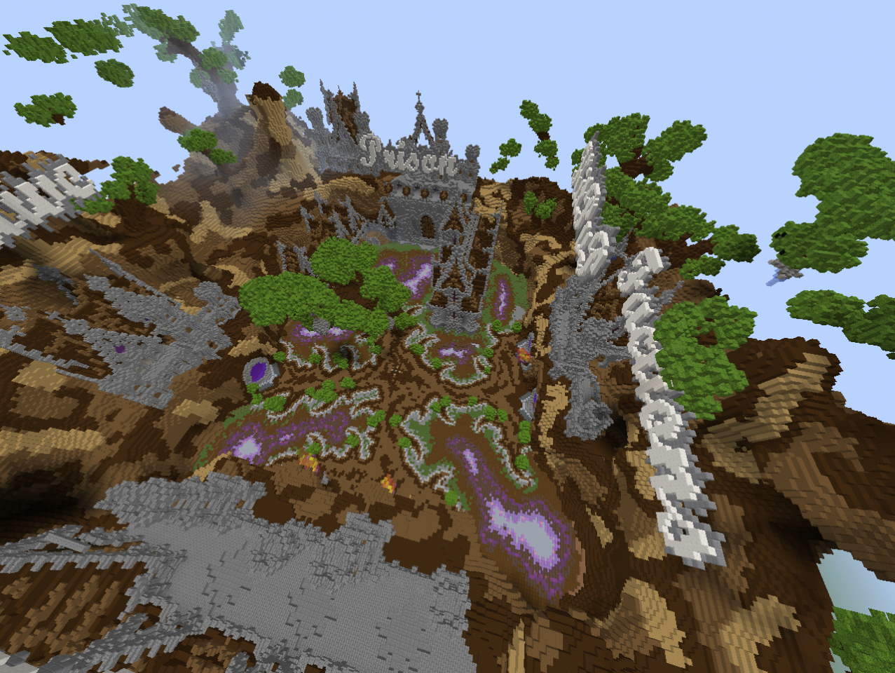 Large Server Lobby Minecraft Map