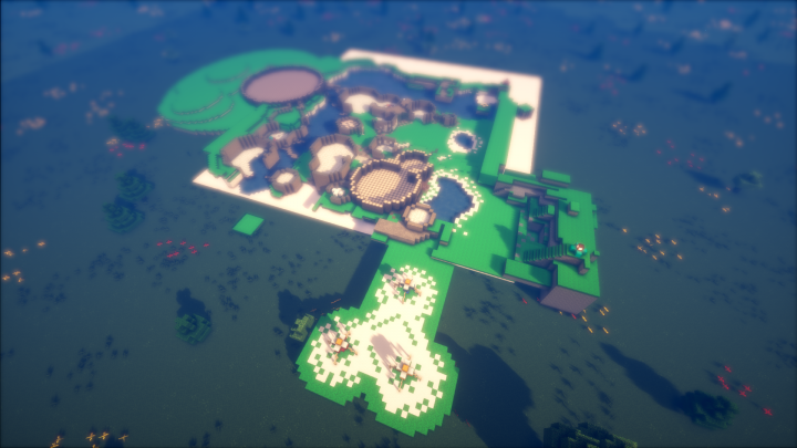 Pikmin 1 - The Distant Spring W.I.P Minecraft Map
