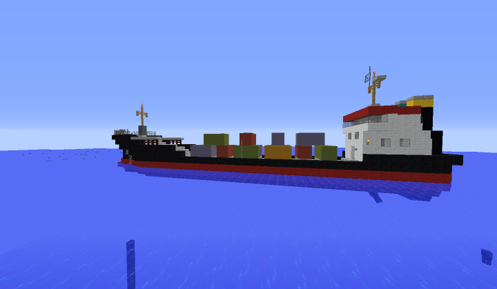Montenegrin Container Ship Minecraft Map