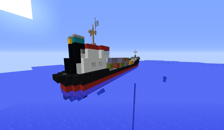 Montenegrin Container Ship Minecraft Map