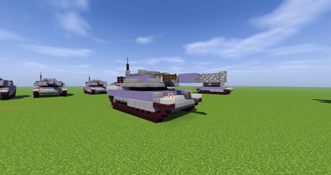 C&C Red Alert Medium Tank Minecraft Map