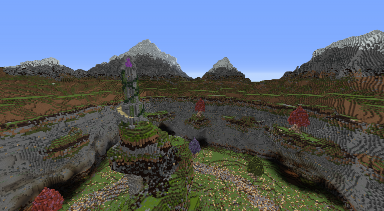Fantasy Tower Minecraft Map