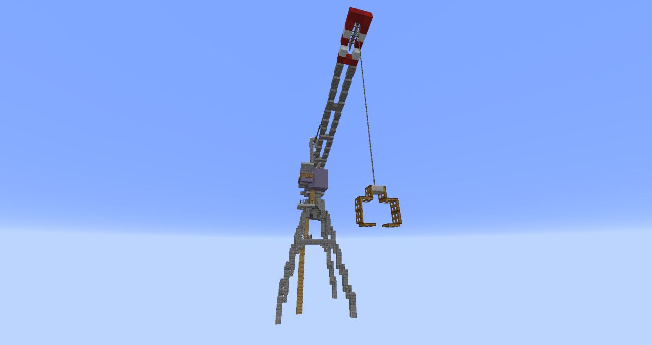 Stationery Dockside Crane Minecraft Map