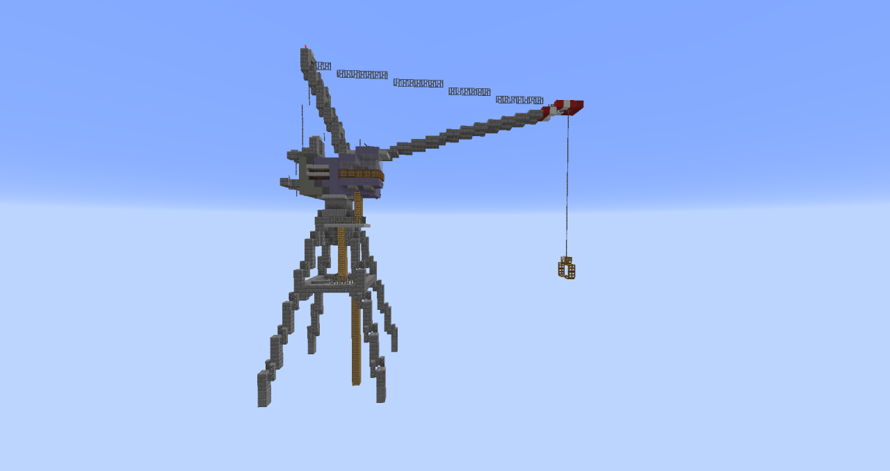 Stationery Dockside Crane Minecraft Map