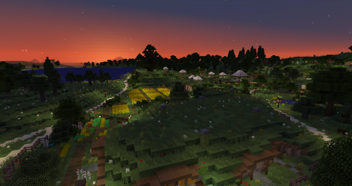 The Gregory D's Hobbiton Build Minecraft Map