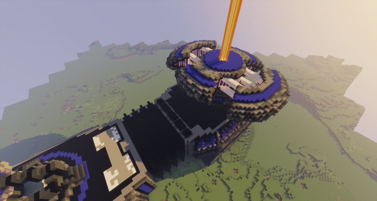 Athena cannon | C&C Red Alert 3 [⬇] Minecraft Map