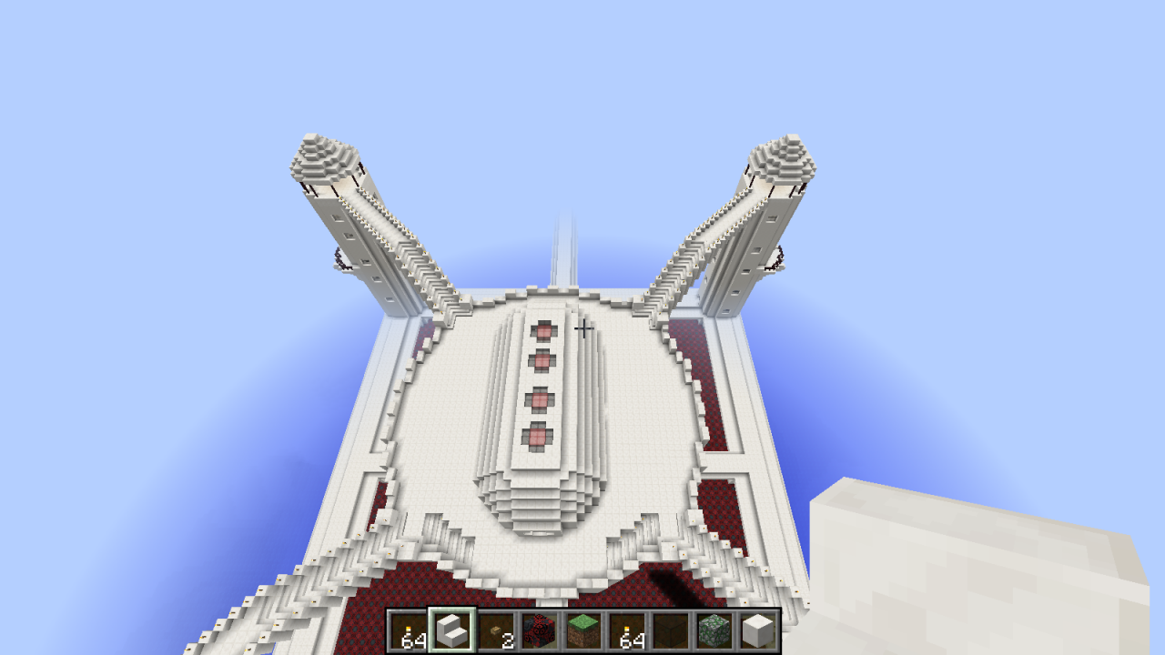 The white Keep Minecraft Map