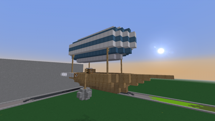 Steampunk Ship Minecraft Map