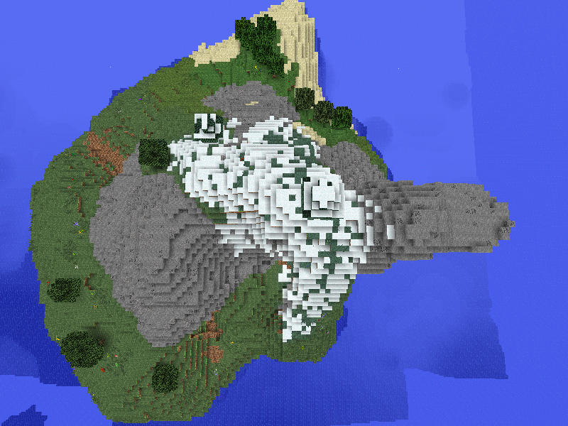 Lost Island Terraforming Contest Minecraft Map