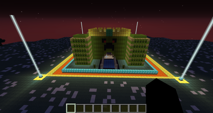 CREEPER CASTLE V3 Minecraft Map