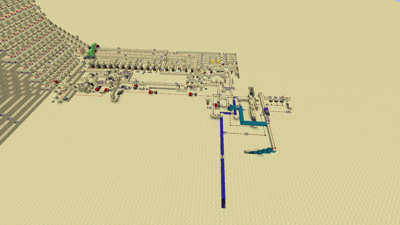 Full functional redstone Smartphone. Minecraft Map