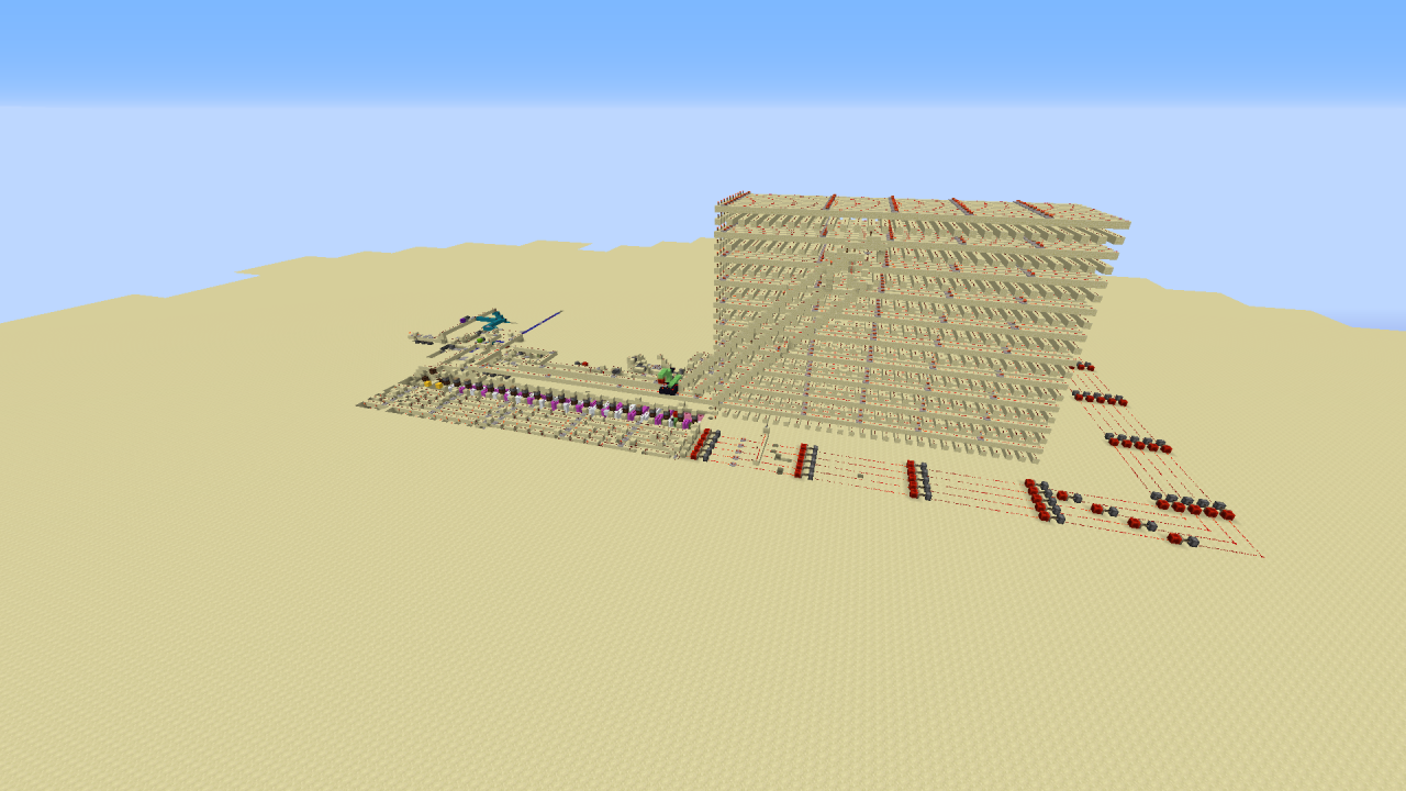 Full functional redstone Smartphone. Minecraft Map