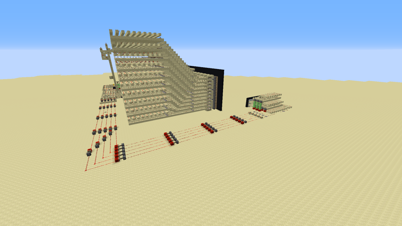 Full functional redstone Smartphone. Minecraft Map