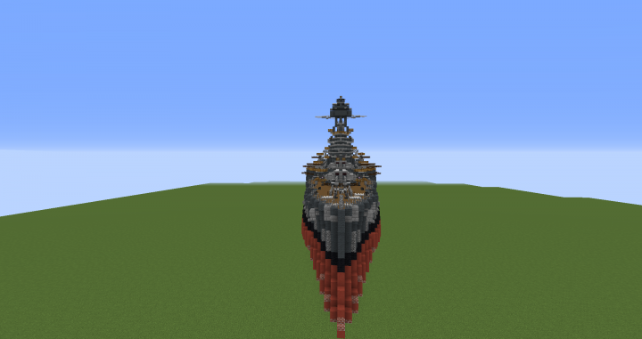 BB-35 USS Texas Minecraft Map