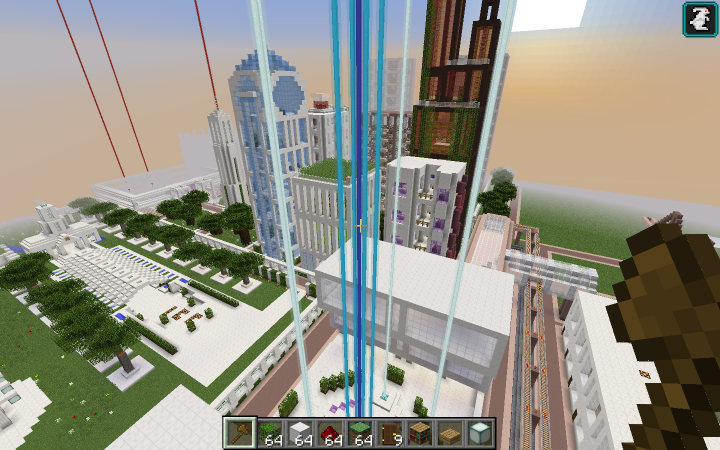 Xandarian City Map + PVP Arena Minecraft Map