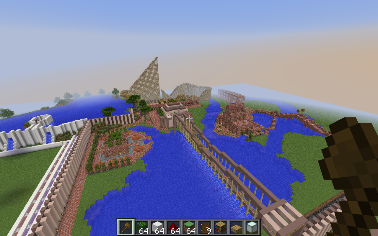 Xandarian City Map + PVP Arena Minecraft Map