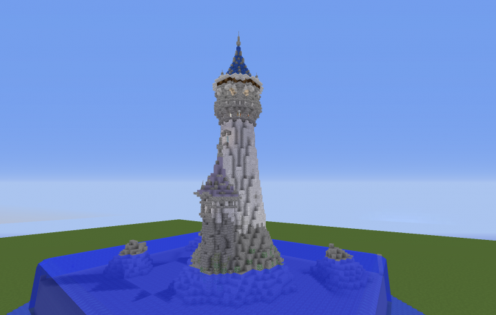 Tower of the Lonely Wizard. Poof! Minecraft Map