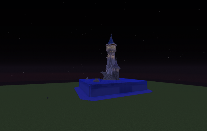 Tower of the Lonely Wizard. Poof! Minecraft Map