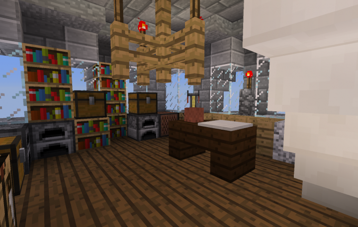 Tower of the Lonely Wizard. Poof! Minecraft Map